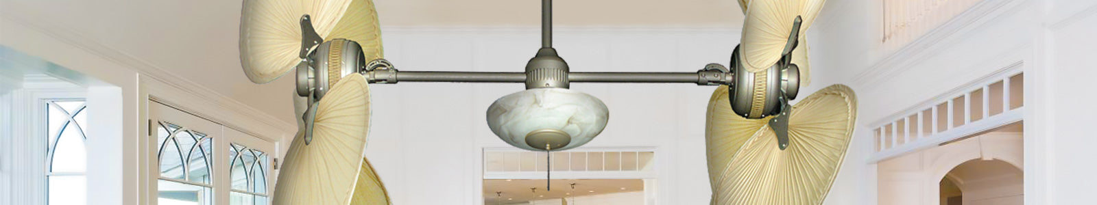 Double Ceiling Fans | Dual Motor Ceiling Fans – Ceiling Fan Shoppe
