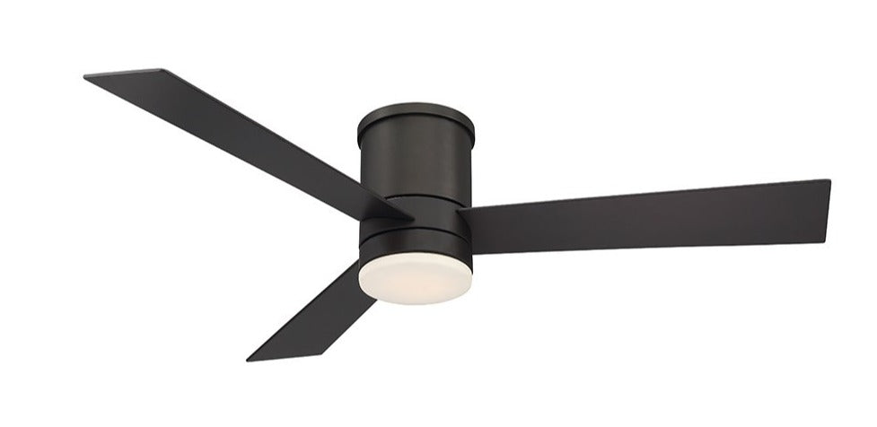 52 inch Axis Flush Mount Ceiling Fan by Modern Forms - Bronze Finish ...