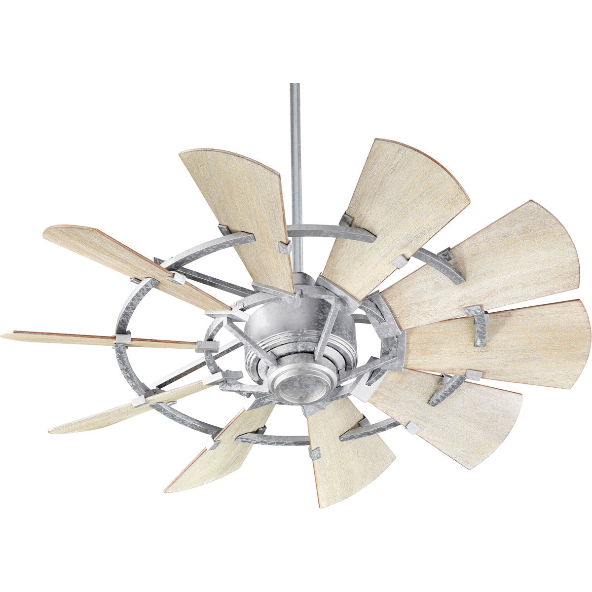 Windmill 44 inch Indoor Ceiling Fan Galvanized Finish – Ceiling Fan Shoppe