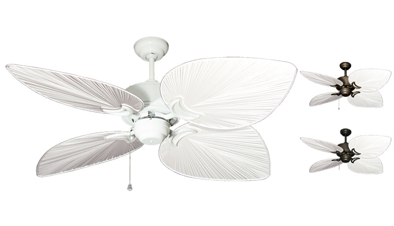 50 inch Bombay Ceiling Fan - Pure White Blades – Ceiling Fan Shoppe