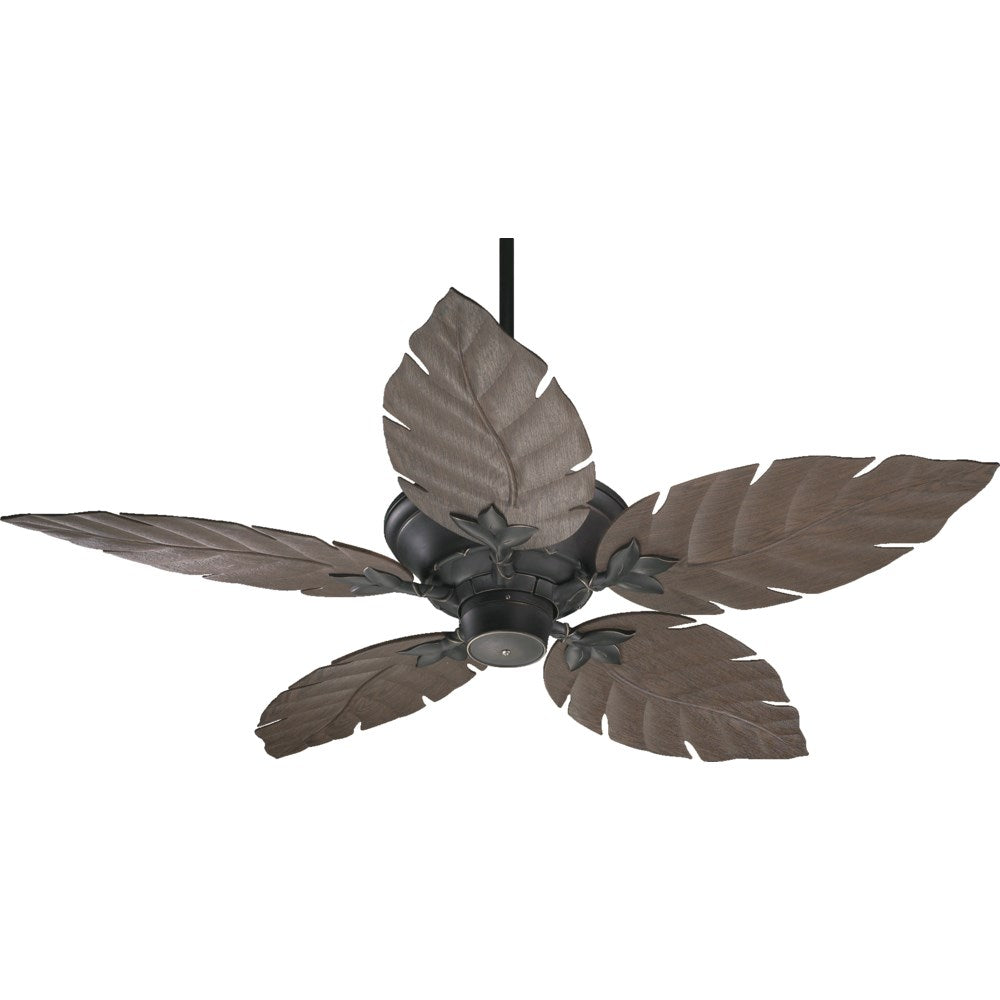 Monaco 52 inch Tropical Ceiling Fan by Quorum - Old World – Ceiling Fan ...