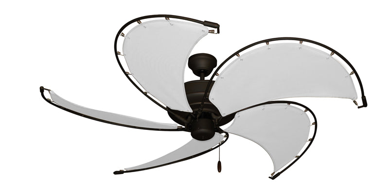 Canvas Blade Ceiling Fan 52 Inch Raindance Nautical Ceiling Fan By